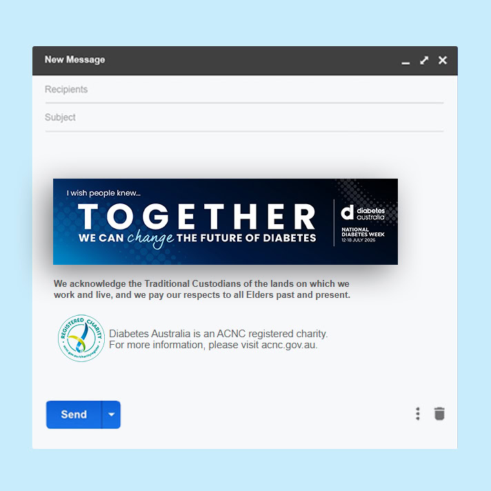 Campaign resources | National Diabetes Week 2026 | Diabetes Australia