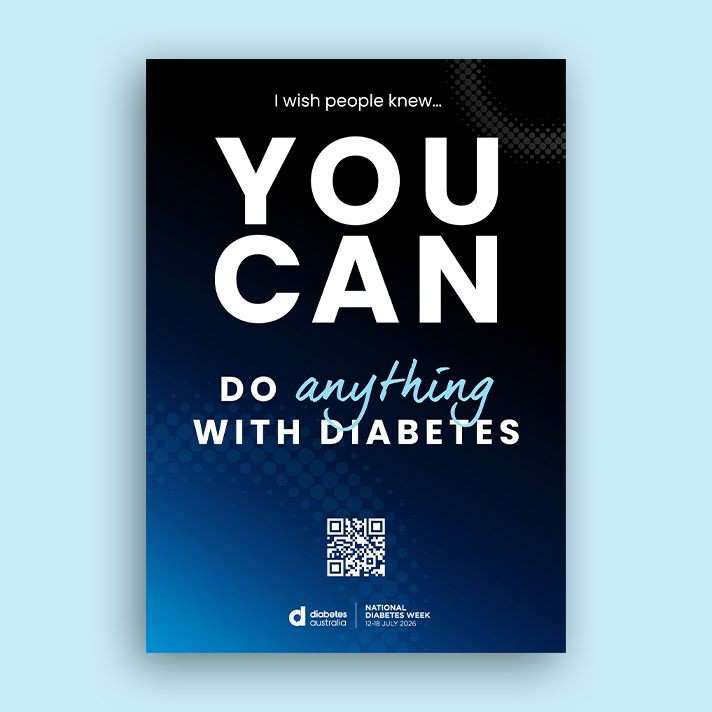 Campaign resources | National Diabetes Week 2026 | Diabetes Australia
