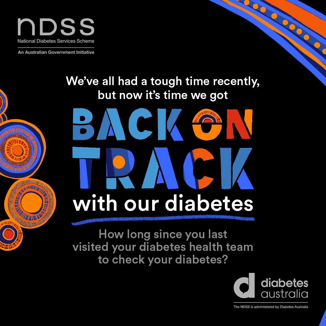 Time to get back on track with diabetes | Diabetes Australia